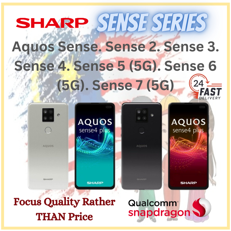 Sharp Aquos Sense Series Sense, Sense2, Sense 3, Sense 4, Sense 5 ...