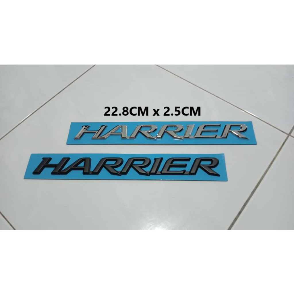 EMBLEM LOGO FOR TOYOTA HARRIER | Shopee Malaysia