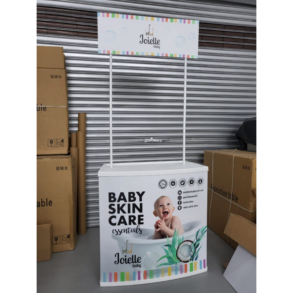 GRADE A (Harder) or Standard PVC Promotion Table / Sampling Booth ...