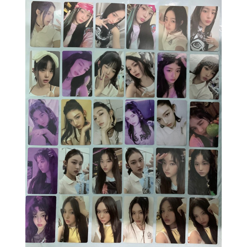 NewJeans Get Up 2nd EP Weverse Album Version Minji Hanni Danielle Haerin Hyein Photocard ...