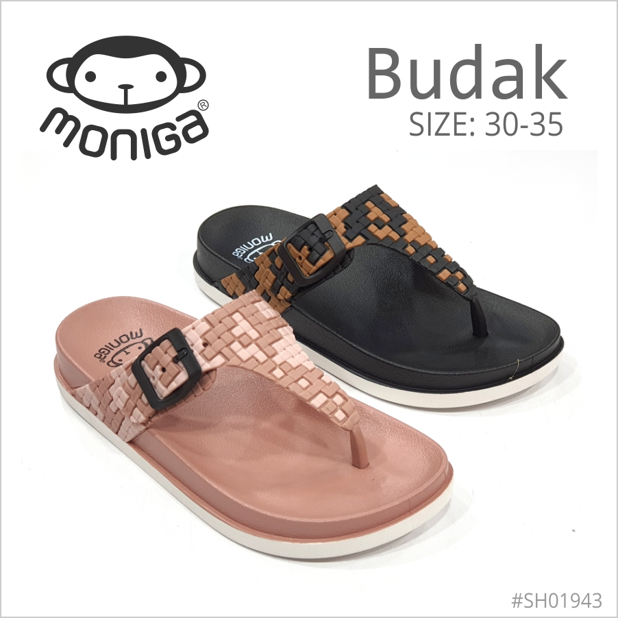 MONIGA Kids Sandal 01943 Casual Slipper Selipar Getah BOY Fashion ...