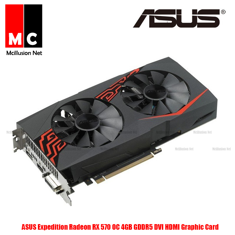 [USED] ASUS ROG STRIX RX560 RX570 O4G GAMING AMD Radeon XFX RX580 8GB ...