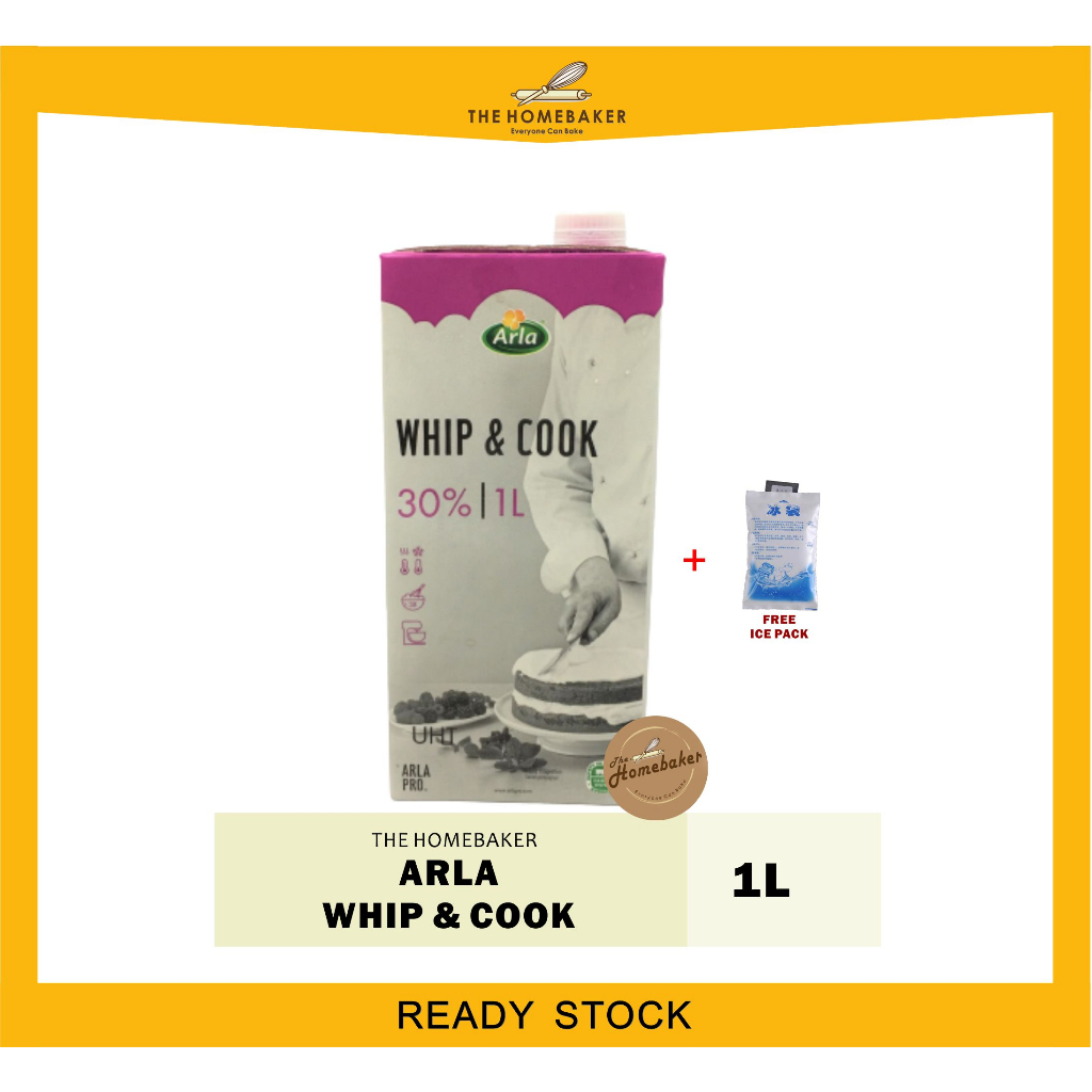 ARLA PRO. Premium Whip & Cook Cream 1L [ COD, BUYER SELF COLLECTION ...