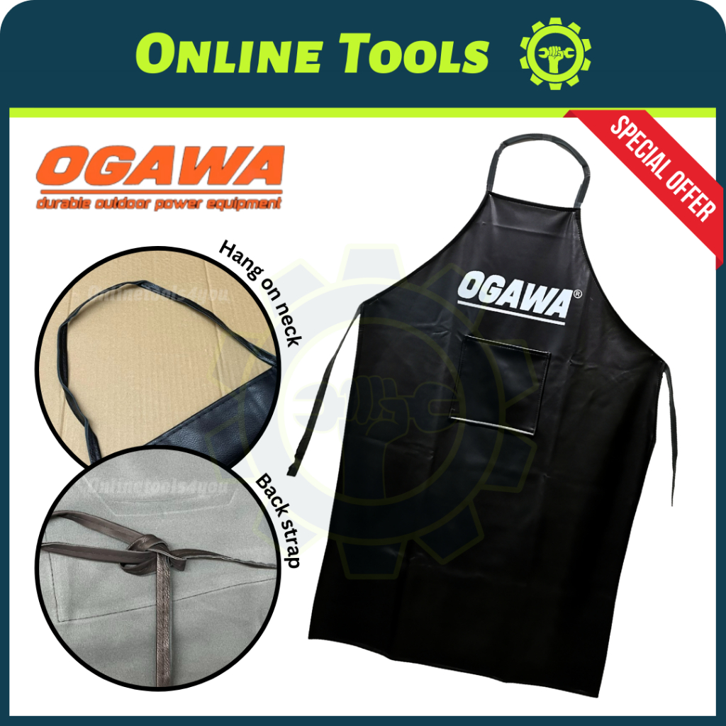 OGAWA Grass Cutter Apron / Baju Mesin Rumput Tebal Dan Water Proof (100 ...