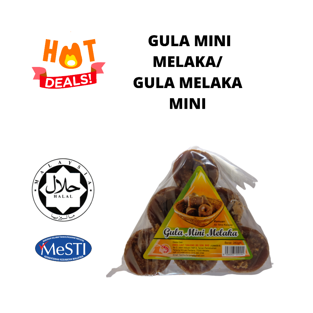 GULA MINI MELAKA 280GM GULA COMEL MELAKA GULA COMEL MAMA GULA MELAKA ...