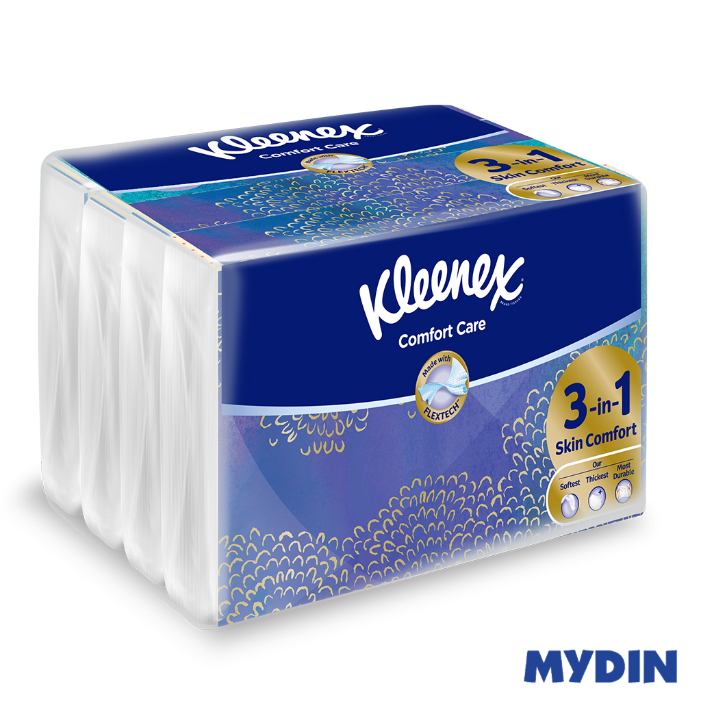 Kleenex Tissue Soft Pack Cucumber 3 Ply (4 x 50's) | Shopee Malaysia