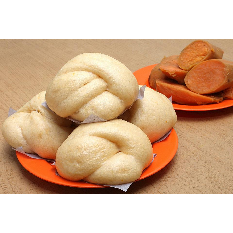 Klang Food Centre Man Tao Pau 巴生小食馆馒头包 6 pieces 粒 / pack 包 (Vegetarian ...