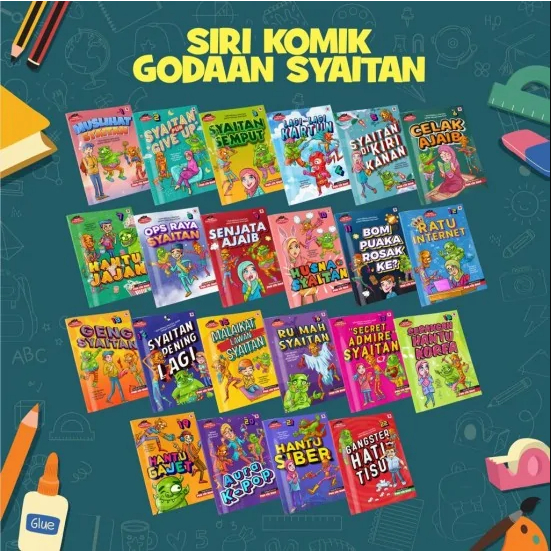 SIRI KOMIK GODAAN SYAITAN KGS BUKU CERITA KANAK-KANAK - Pak Cik Bad ...
