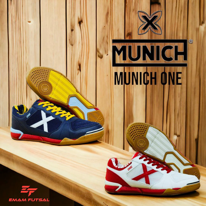 X MUNICH ONE INDOOR FUTSAL SHOES | Shopee Malaysia