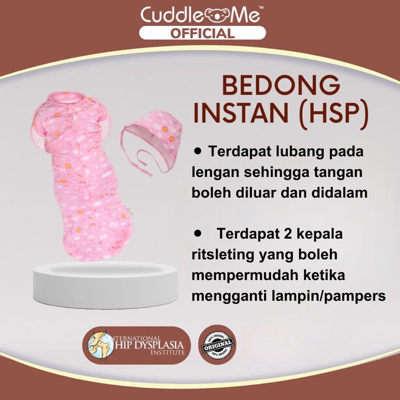 Bedung Instant (CuddleMe hybridSwaddle Pod) | Shopee Malaysia