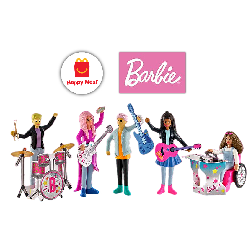 McDonalds Happy Meal Barbie 2023 (Complete Sealed Set) | Shopee Malaysia