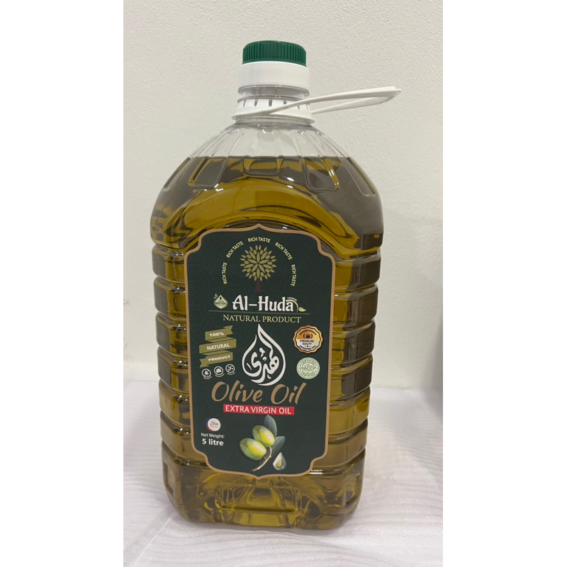 Al-Huda olive oil from Syria. 100% original. 5L | Shopee Malaysia