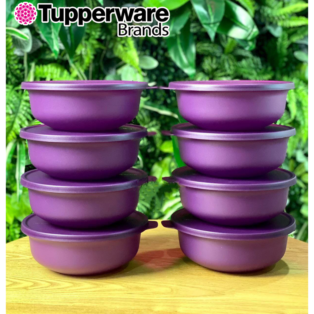 🔥READY STOCK🔥Original Tupperware Aloha Bowl 1L Purple Food Storage ...