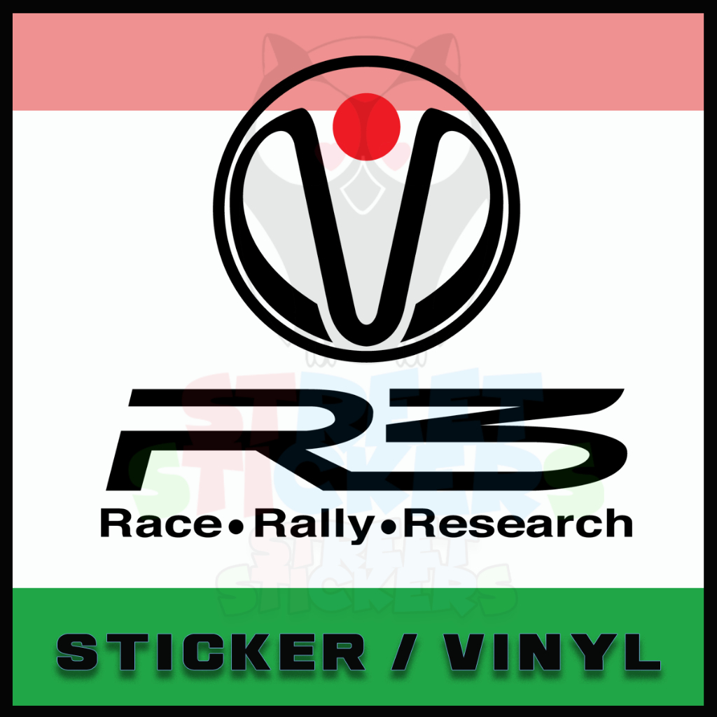 Proton R3 Logo Car Windshield Side Door Stickers Decal Preve Waja X50 ...