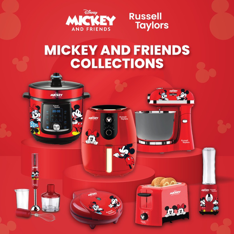 RUSSELL TAYLOR Mickey Mouse Kitchen Appliances | Disney Series | Shopee ...