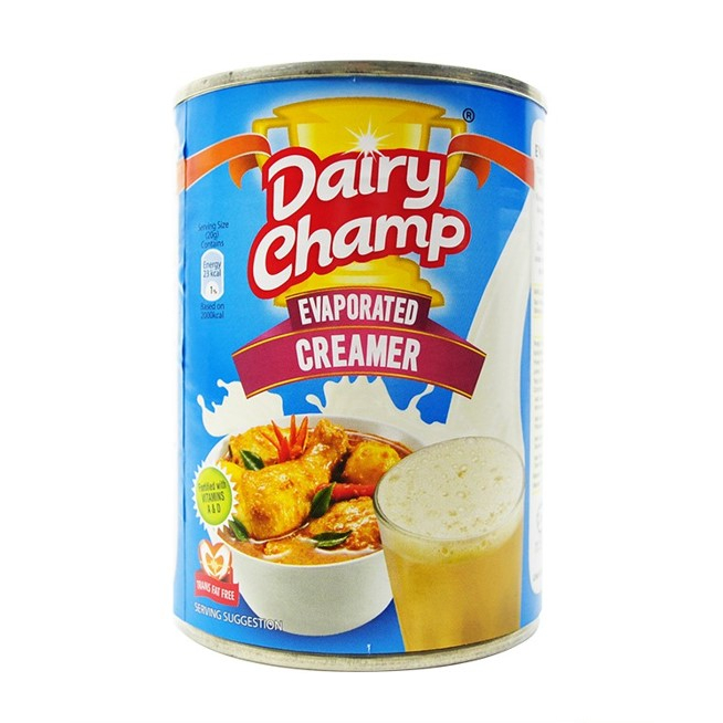 Dairy Champ Evaporated Creamer 390g | Shopee Malaysia