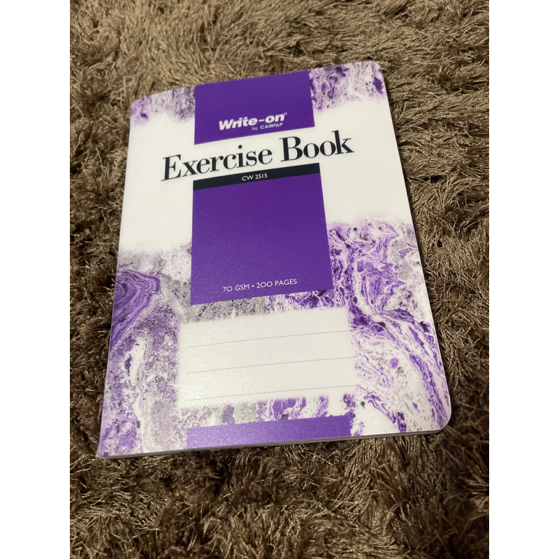 SINGLE LINE EXERCISE BOOK (WRITE ON) | Shopee Malaysia