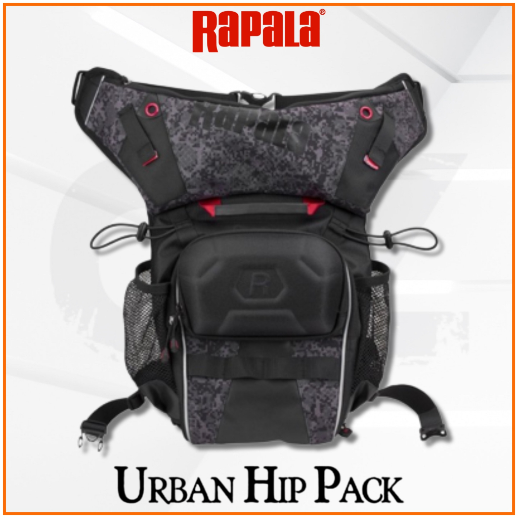 Rapala Urban Hip Pack Fishing Bag (Ref: RUHP) | Shopee Malaysia