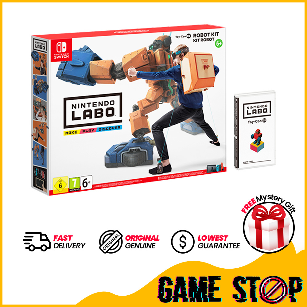 NSW Switch Switch Labo 02 Robot Kit Chinese/English Version (中英文版) | Shopee Malaysia