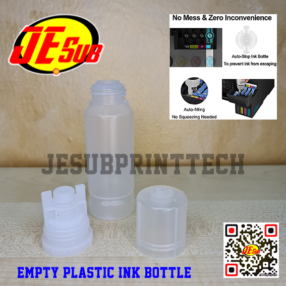 Ink Bottle for Epson Printer L1210, 3210, 3250 and L series - Empty ...