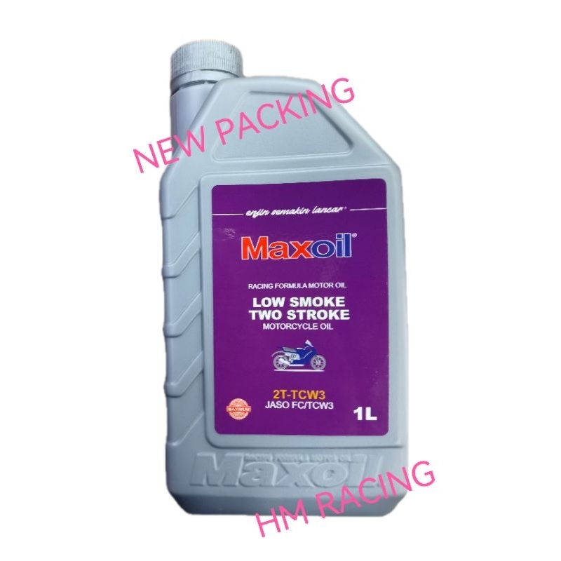 Maxoil 2T Maxoil 2T-TCW3 1Liter Low smoke 100% Original for Y125Z ...