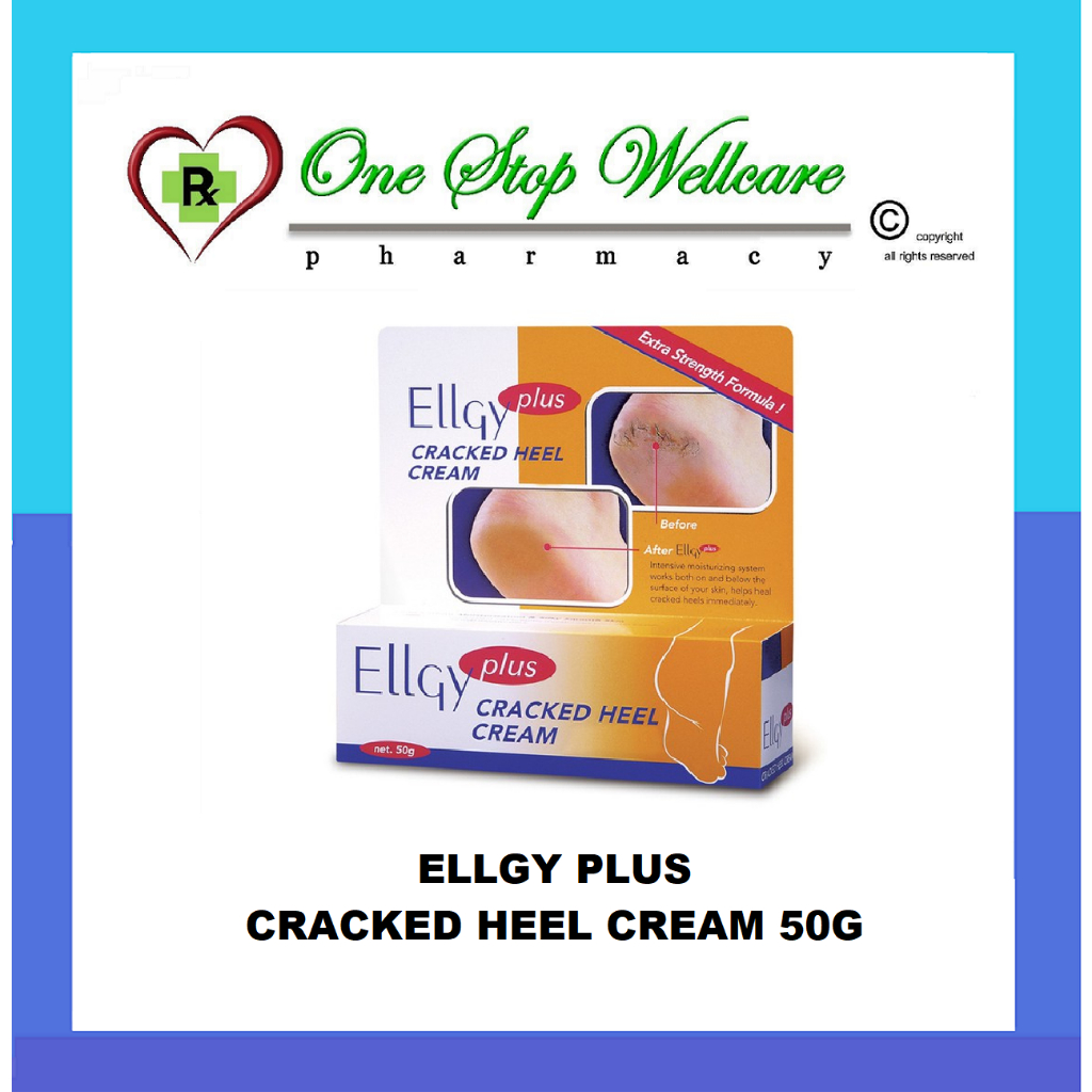 ELLGY PLUS CRACKED HEEL CREAM 50G (EXP:02/2027) | Shopee Malaysia