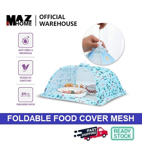 MAZ HOME Household Large Foldable Dustproof Vegetable Food Cover Dining ...