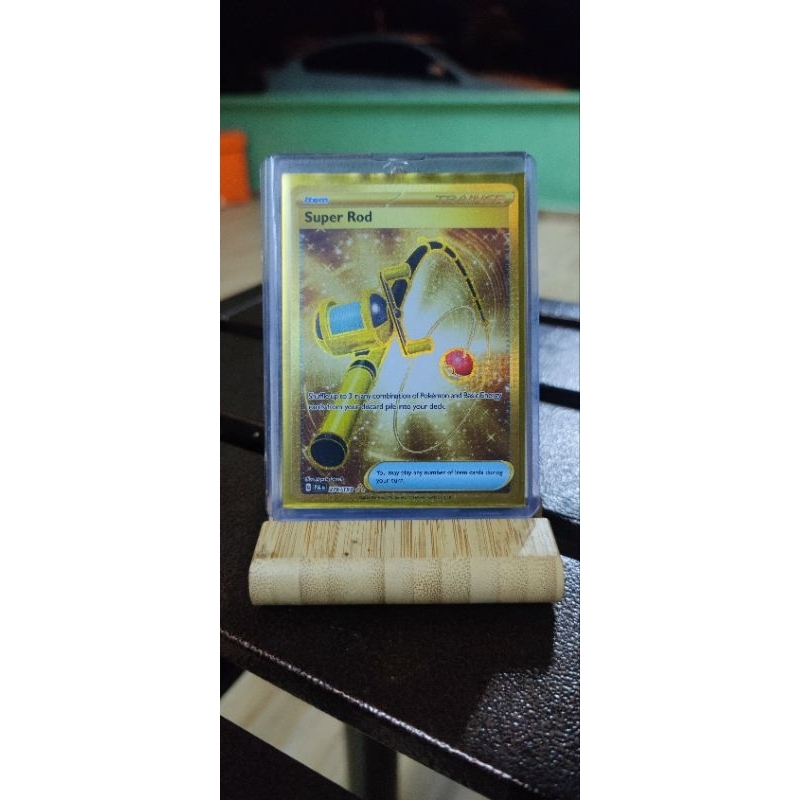 Pokemon TCG - Super Rod (Gold) - 276/193 - SV02: Paldea Evolved (SV02 ...