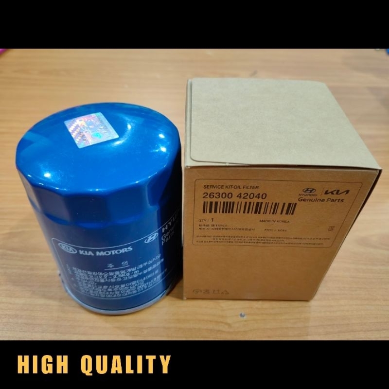 OIL FILTER HYUNDAI STAREX KIA SORENTO KIA PREGIO VAN (26300-42040 ...
