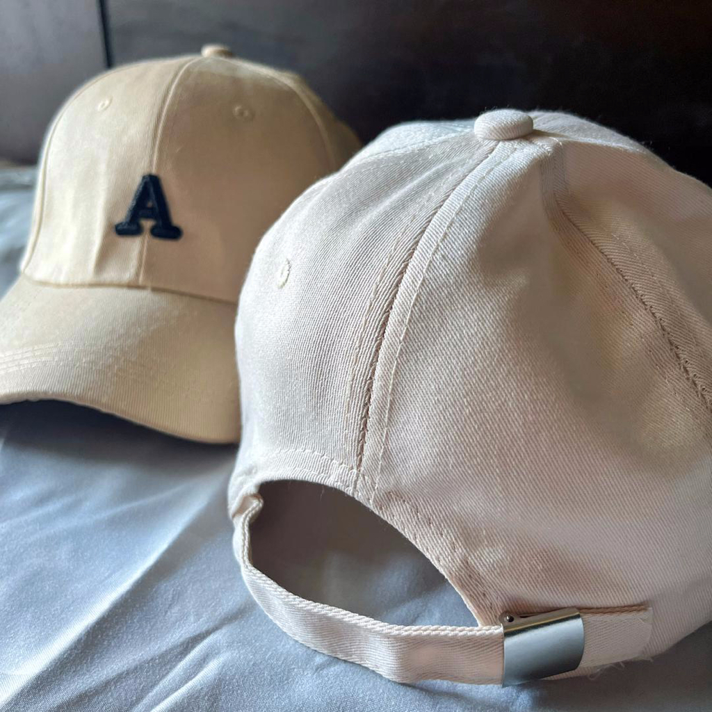 Ready Stock Korean Fashion Cap Hats Letter A Bone Topi Sports Outdoor ...