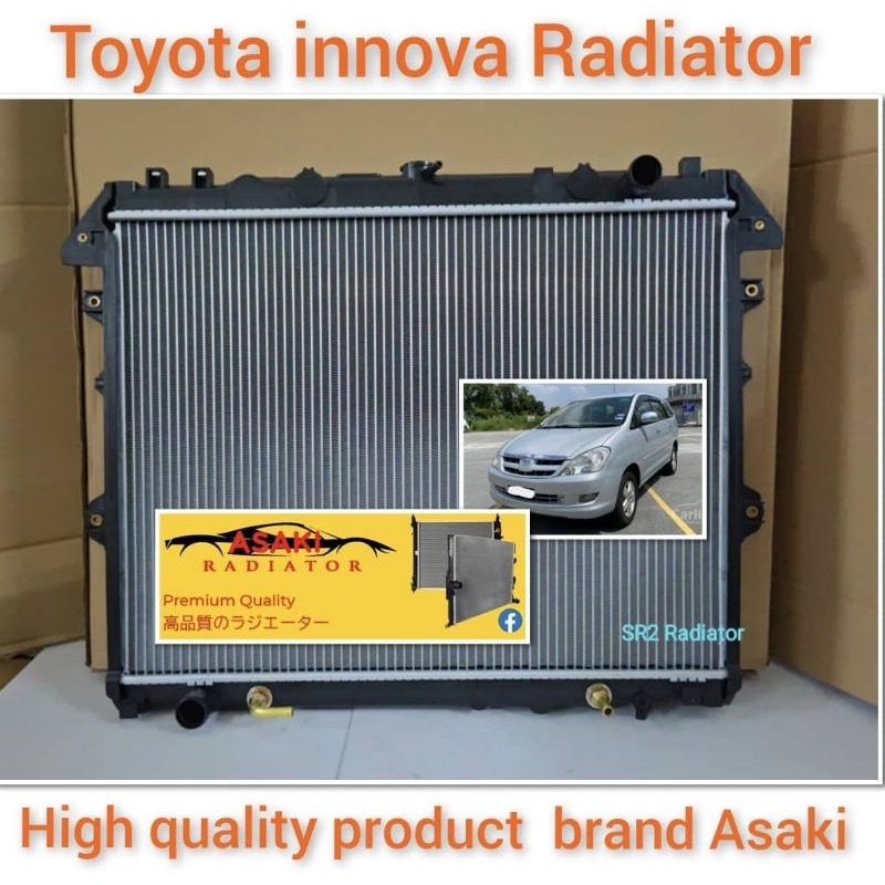 Toyota Innova / fortuner radiator Tangki air Double layer 26mm Auto ...