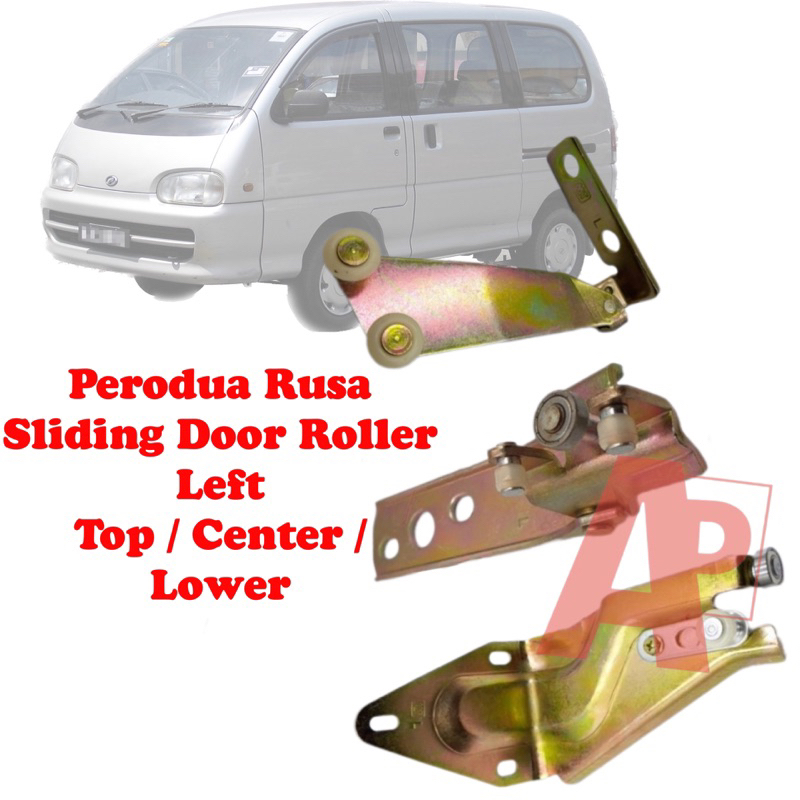 Perodua Rusa Sliding Door Roller Left New Top / Center / Lower | Shopee ...