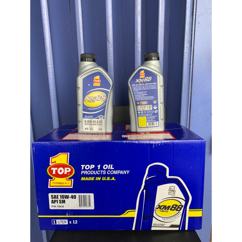 TOP1 Formula-1 , XM88 Moto , 10W-40 Fully synthetic motorcycle oil , 1L ...