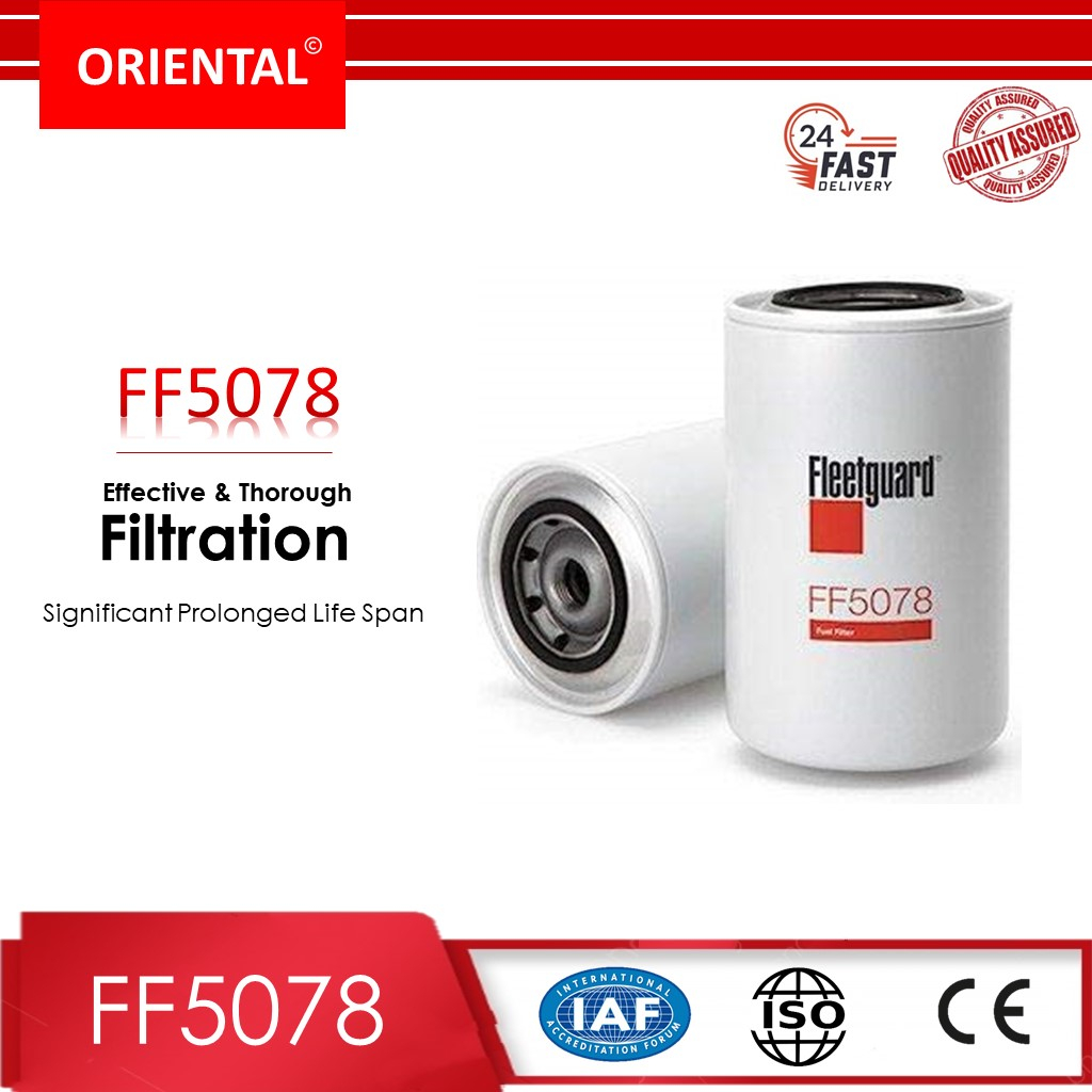 Fleetguard FF5078 Fuel Filter | P552603 Fuel Filter | 26560137 ...