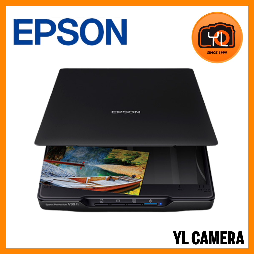 Epson Perfection V39 II Color Photo and Document Flatbed Scanner ...