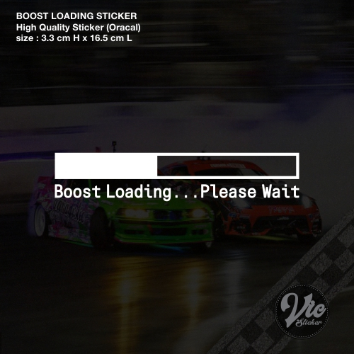 BOOST LOADING Sticker / Decal (High Quality Sticker) | Shopee Malaysia
