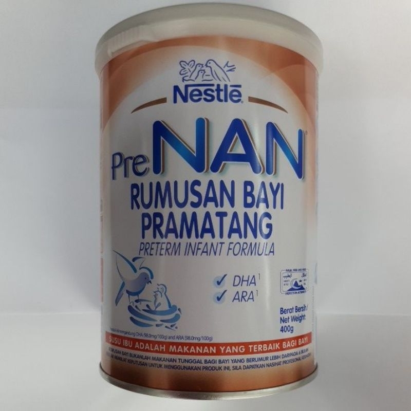 Nestle Pre Nan (Special Formula-Preterm) 400g (Expiry Date:05/2024 ...