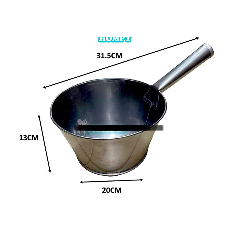 Gayung kuah, Gayung Cebok Air Panas Tangkai Steel | Shopee Malaysia