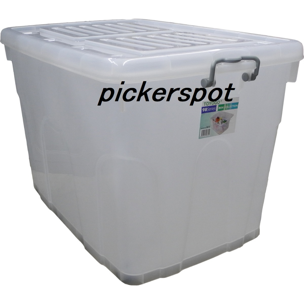 Toyogo Storage Box 9810 140lit.+- | Shopee Malaysia