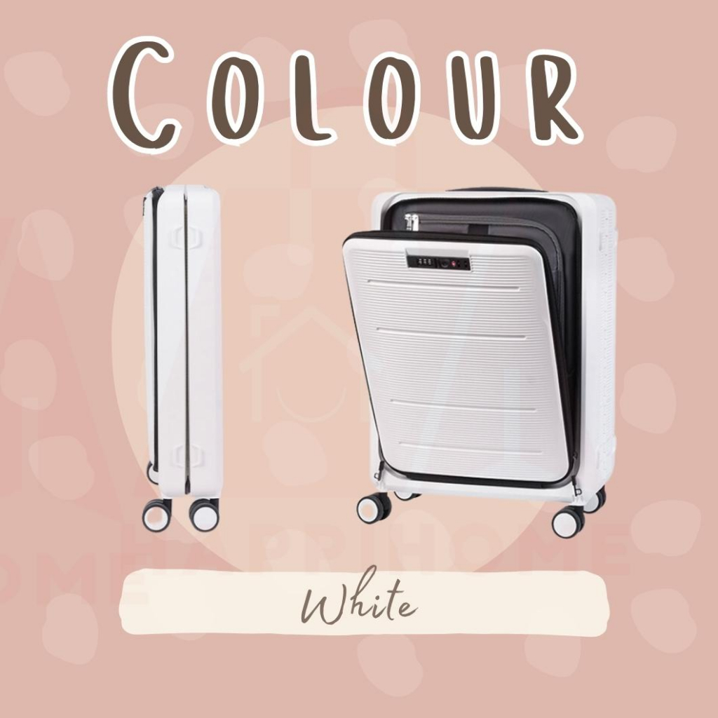 Japanese Foldable Luggage Front Open Lightweight TSA Lock Cabin Hard ...