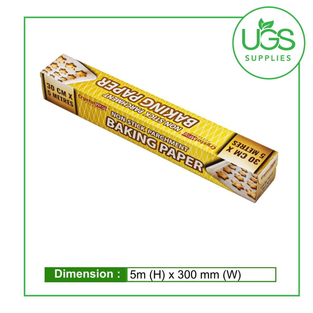 Crystal Wrap Baking Paper 300mm x 5m | Shopee Malaysia