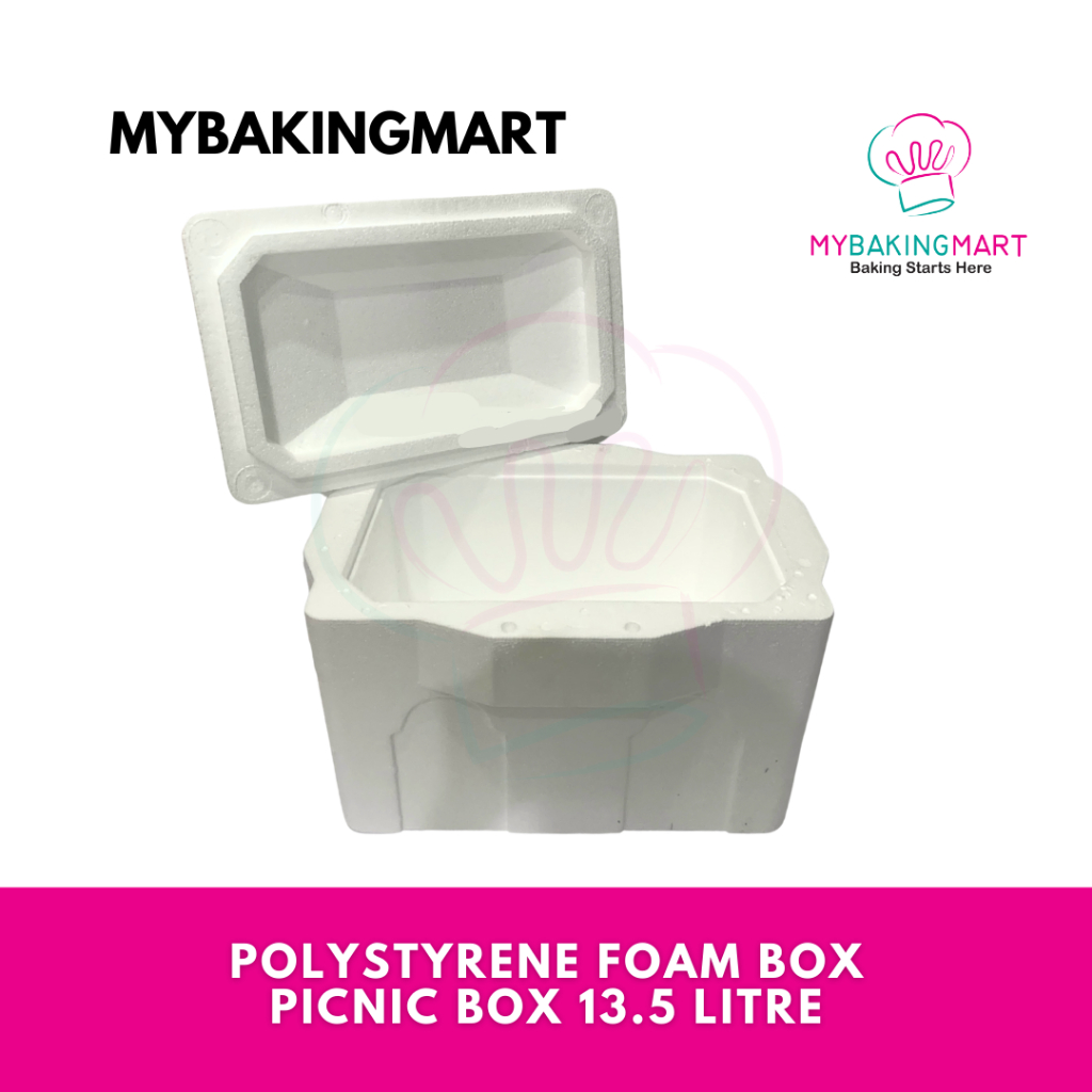 Polystyrene Box / Foam Box Picnic Box 13.5 Litre - Tong Ais | Shopee Malaysia