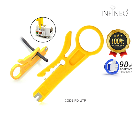 Infineo RJ45 Cat5 Cat6 Punch Down UTP Tool Network LAN Cable Wire ...