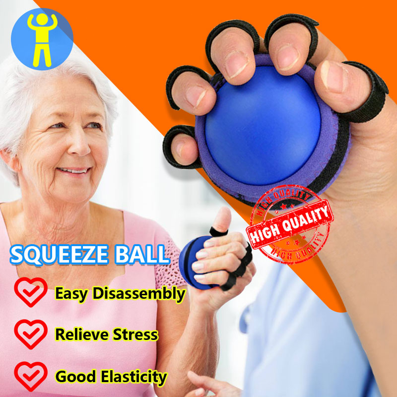 Stroke Hand Grip PU Ball Finger Practice Hemiplegia Exercise Muscle ...