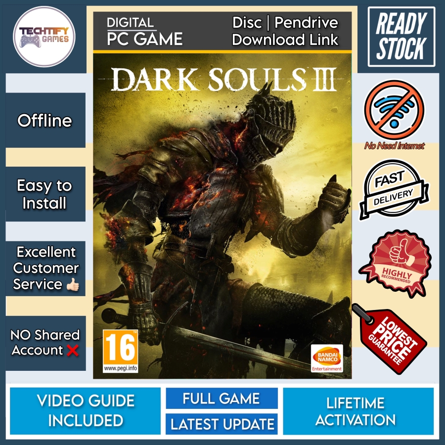 [PC Game] Dark Souls 3 Deluxe Edition - Offline [Disc | Pendrive ...