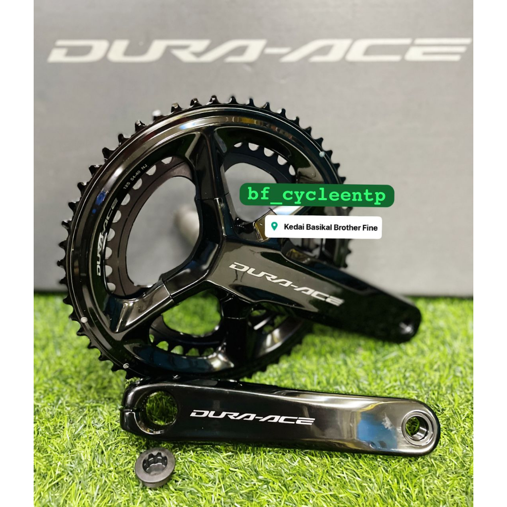 CRANK SHIMANO DURA ACE DI2 R9200 12SP 54-40T/170MM | Shopee Malaysia