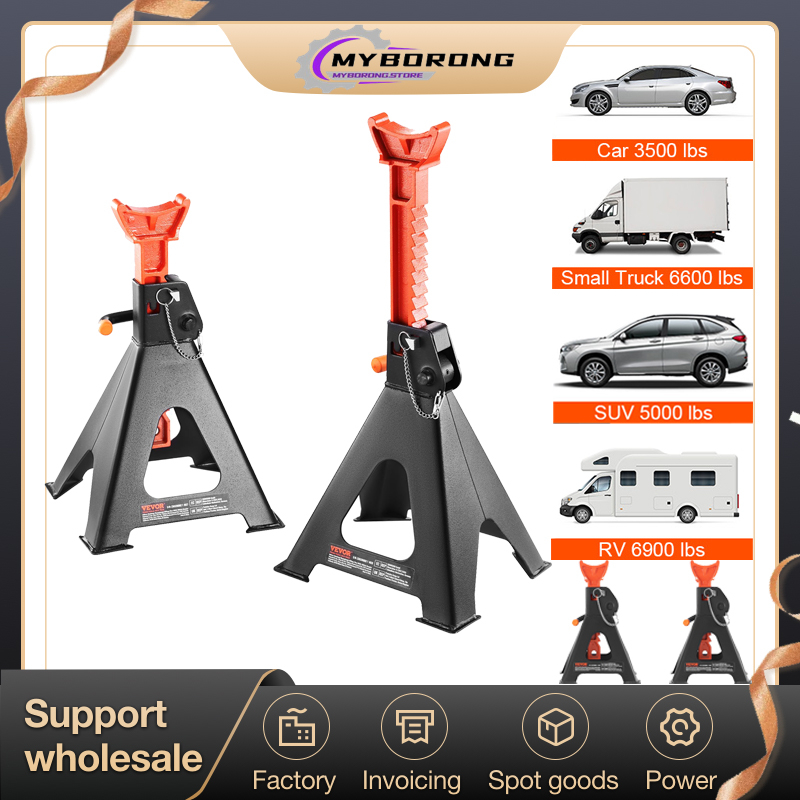 🛠️Maribest Car Jack Stand 6 Ton Heavy Duty Lock Jack stand Kereta Stand ...