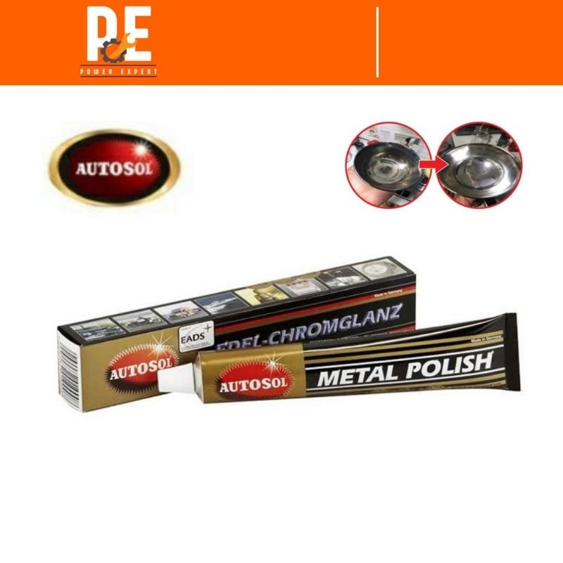 [100% ORIGINAL] AUTOSOL METAL POLISH RUST REMOVER CHROME POLISH KILAT ...