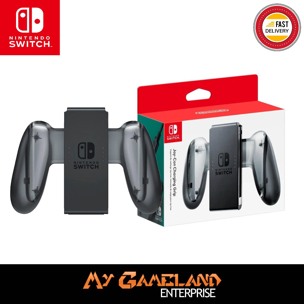 Nintendo Switch Joy Con Charging Grip (Original)(BRAND NEW) | Shopee ...