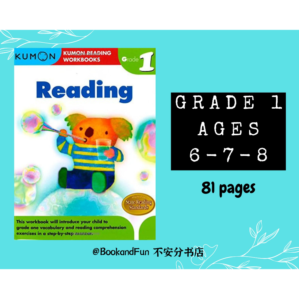 (PDF) Gred 1 KUMON Membaca Bahasa Inggeris Tadika & Sekolah Rendah (6-7-8 Reading English ...